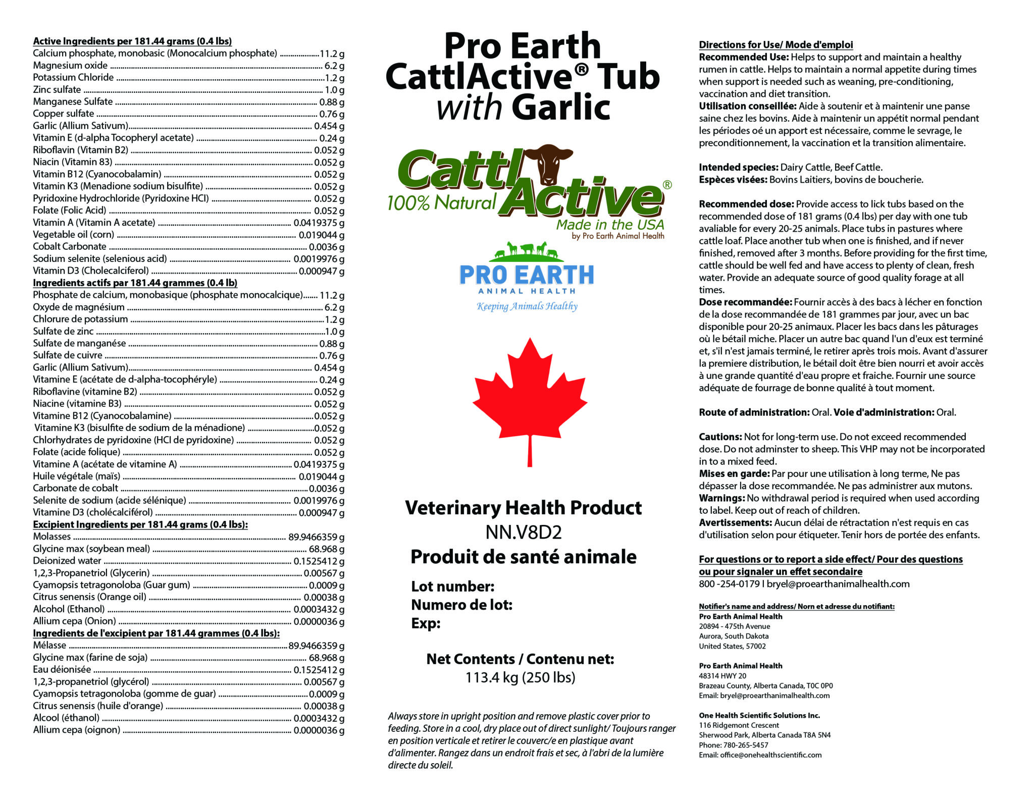 CattlActive – Pro Earth Animal Health